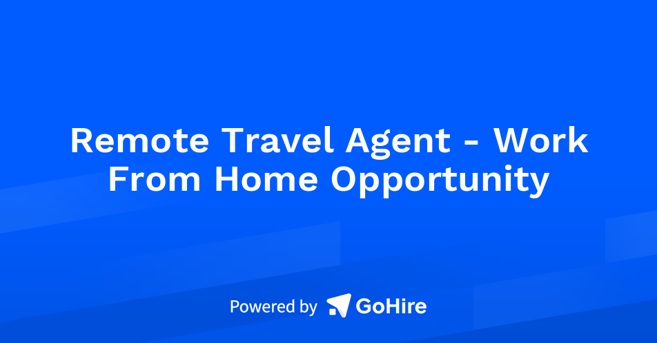 Remote Travel Agent - Work From Home Opportunity at Andiland Adventures ...