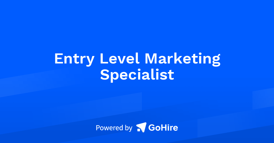 Entry Level Marketing Specialist at Curemed Health | Jobs at Curemed Health