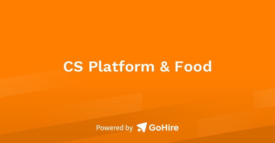 CS Platform & Food at PT Raksasa Laju Lintang | Jobs at PT Raksasa Laju ...