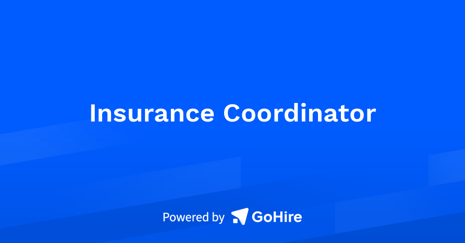 Insurance Coordinator at IIQAF | Jobs at IIQAF
