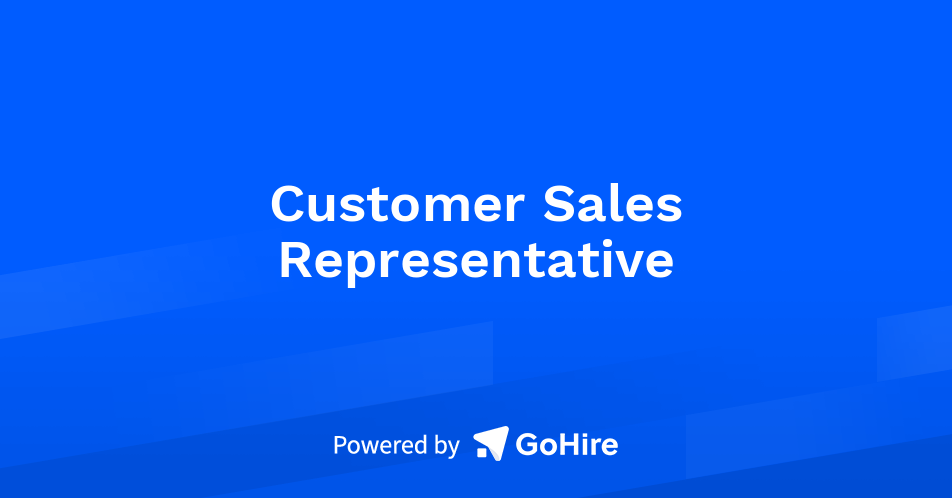 Customer Sales Representative at Channel Partners Group | Jobs at ...