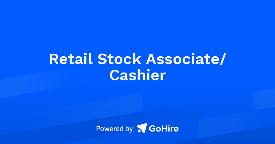 Retail Stock Associate/ Cashier at Channel Partners Group | Jobs at ...