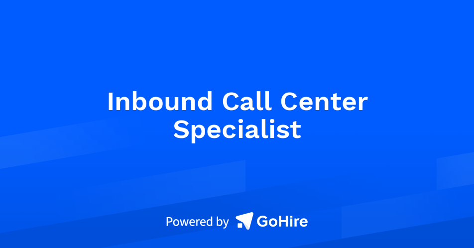 Inbound Call Center Specialist at Channel Partners Group | Jobs at ...