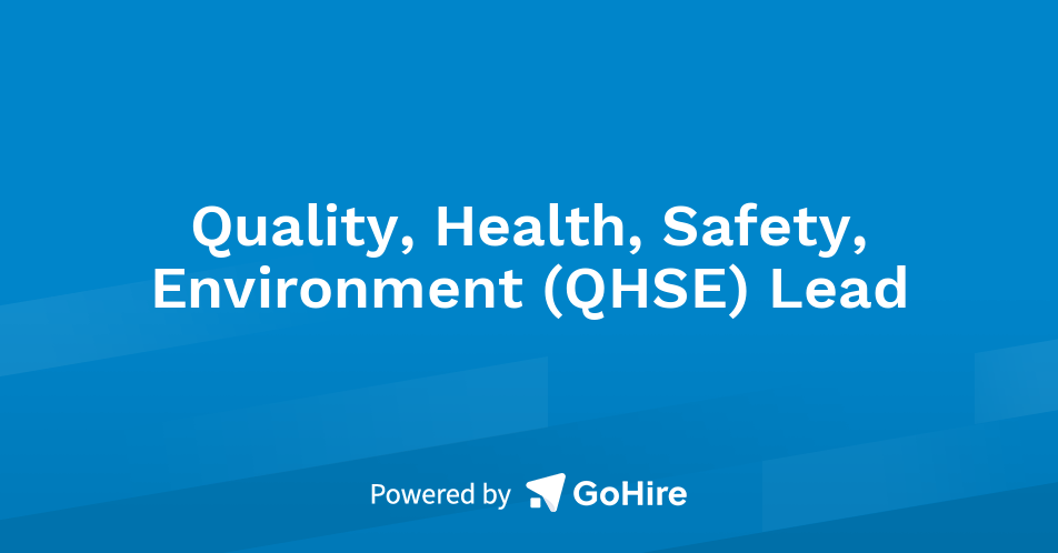 Quality, Health, Safety, Environment (QHSE) Lead at dnata MEA ...