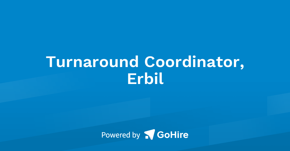 Turnaround Coordinator, Erbil at dnata MEA - International Airports ...