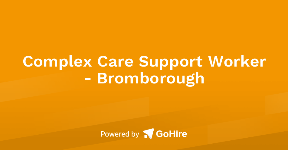 Complex Care Support Worker - Bromborough at Autism Together | Jobs at ...
