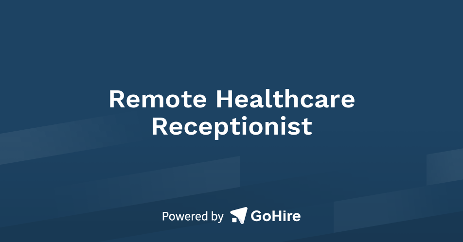 Remote Healthcare Receptionist at Pacific Health Group | Jobs at ...