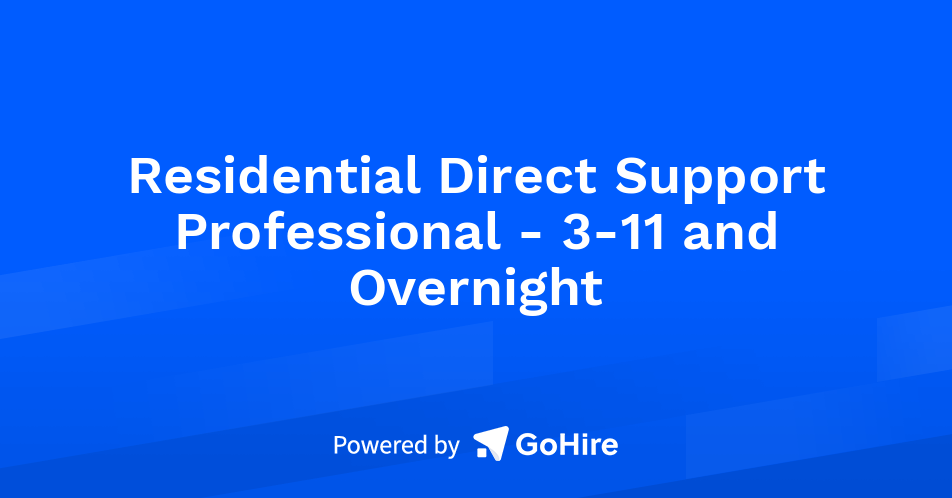 Residential Direct Support Professional -Over Night at Autism Delaware | Jobs at Autism Delaware