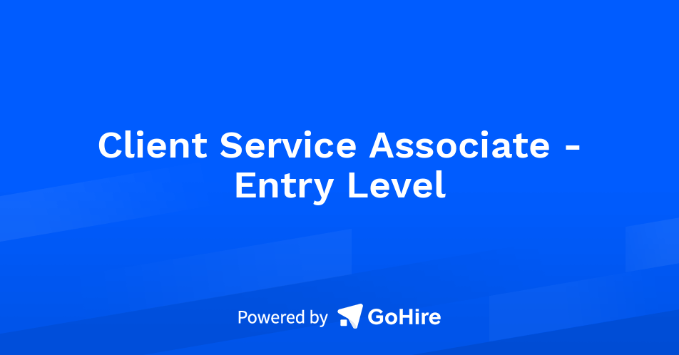 Client Service Associate - Entry Level at MSI | Jobs at MSI