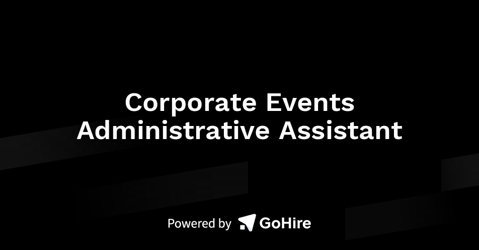 Corporate Events Administrative Assistant at DineAmic Hospitality ...