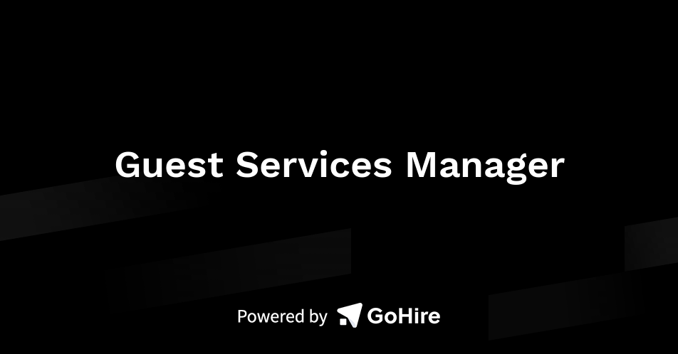 Guest Services Manager at DineAmic Hospitality | Jobs at DineAmic ...