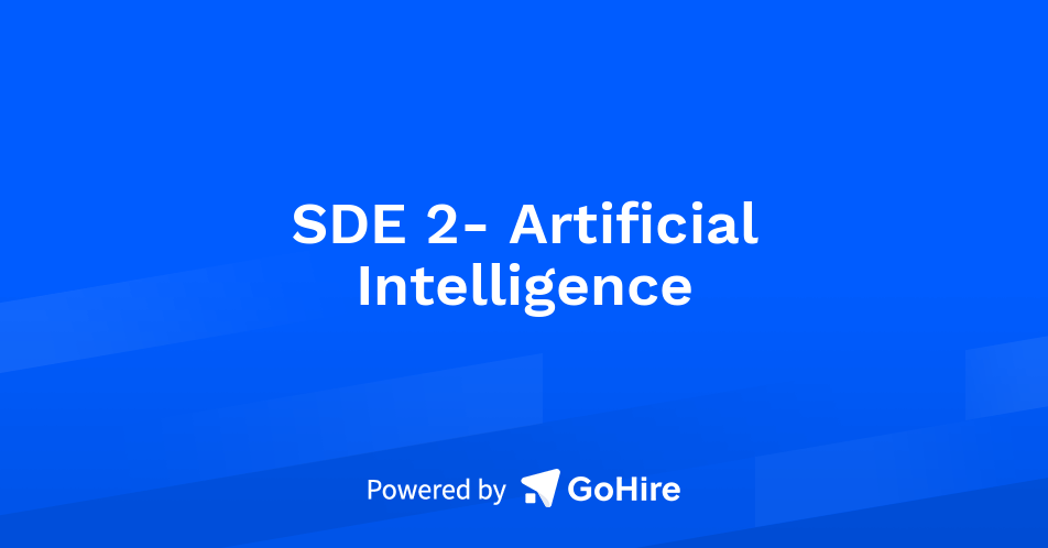 SDE 2- Artificial Intelligence at Springworks | Jobs at Springworks