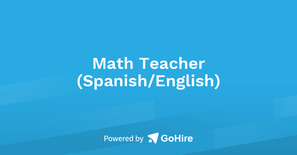 Math Teacher (Spanish/English) at Language Learning Network | Jobs at ...