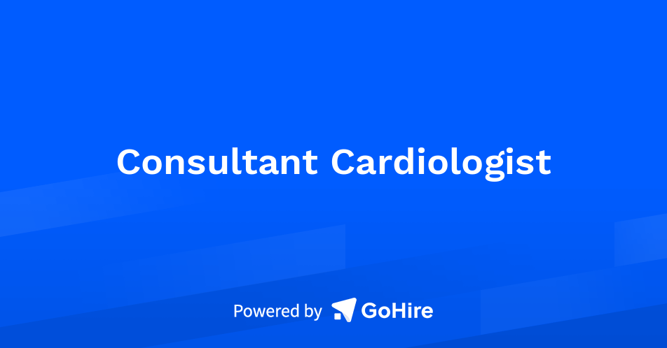 Consultant Cardiologist at Talentspoc | Jobs at Talentspoc