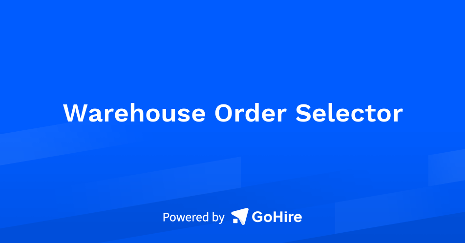 Warehouse Order Selector at Aurora Traders LLC | Jobs at Aurora Traders LLC