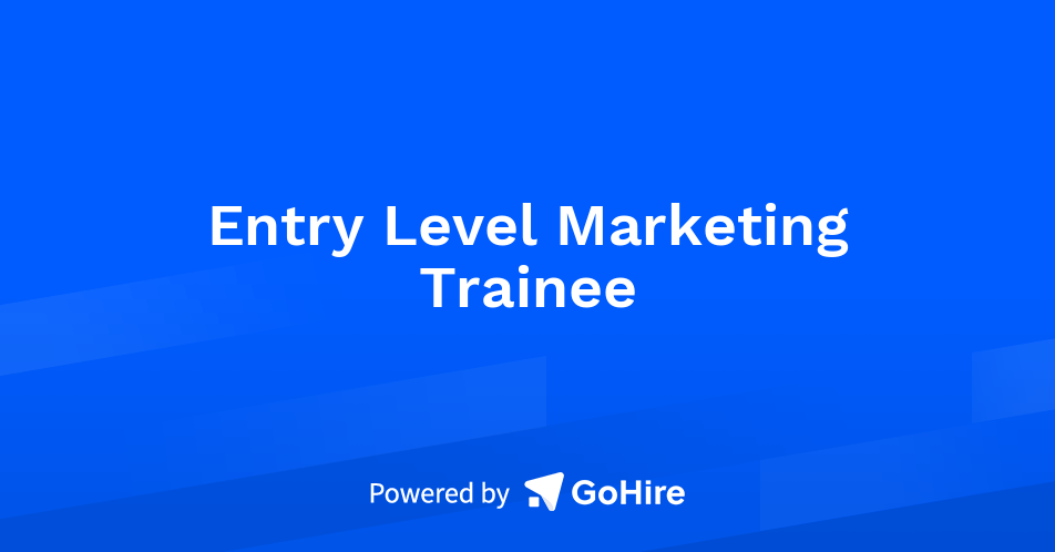 Entry Level Marketing Trainee at Consulting Advantage Ltd | Jobs at ...