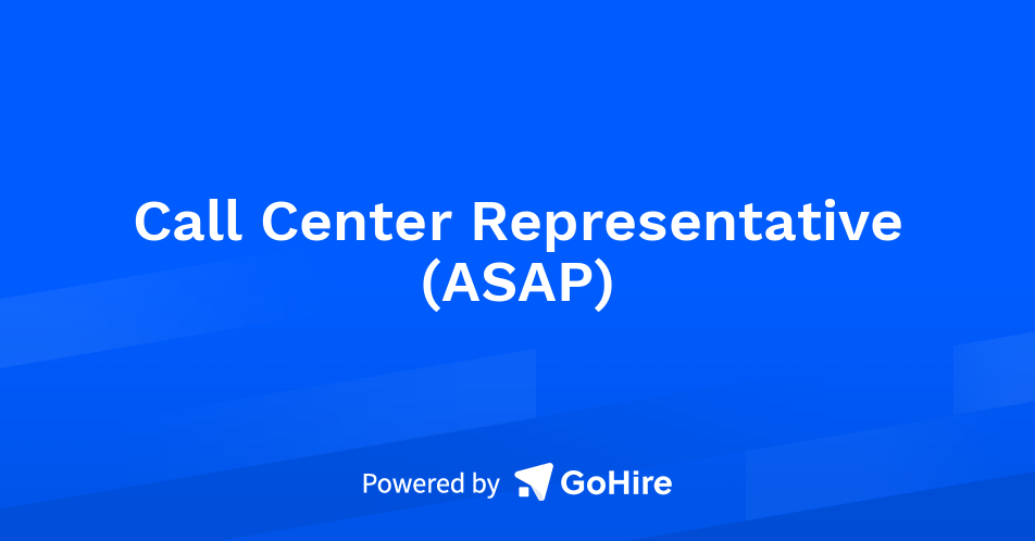 Call Center Representative (ASAP) at Draw House Concepts | Jobs at Draw ...