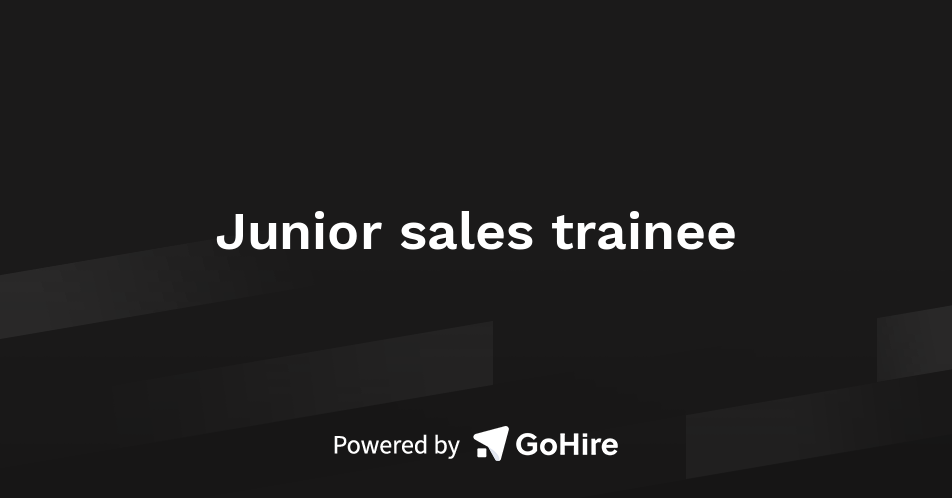 Junior sales trainee at 0.0 Associates LTD | Jobs at 0.0 Associates LTD