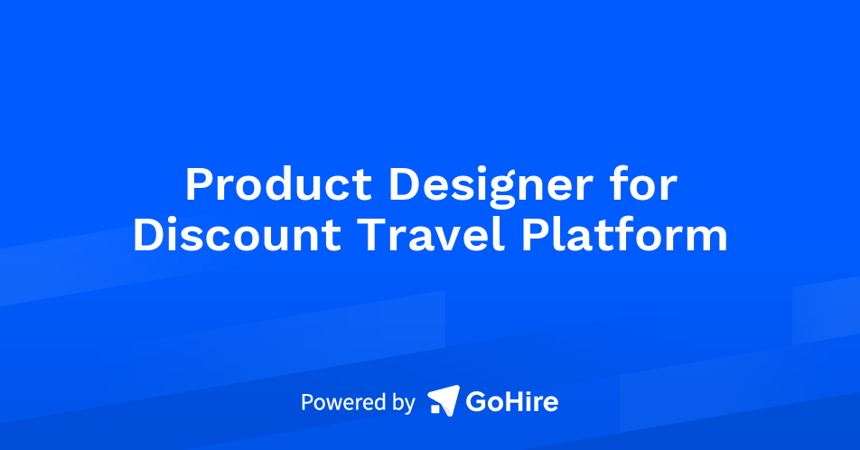 Product Designer for Discount Travel Platform at By Design Creative LLC ...