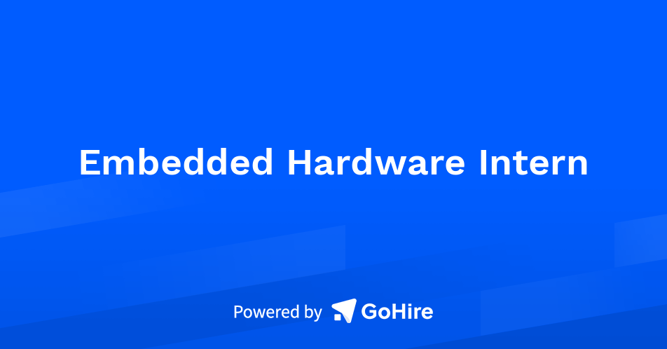 Embedded Hardware Intern at PierSight | Jobs at PierSight