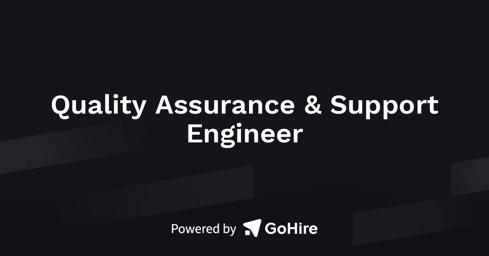 Quality Assurance & Support Engineer at OneClickComply | Jobs at ...