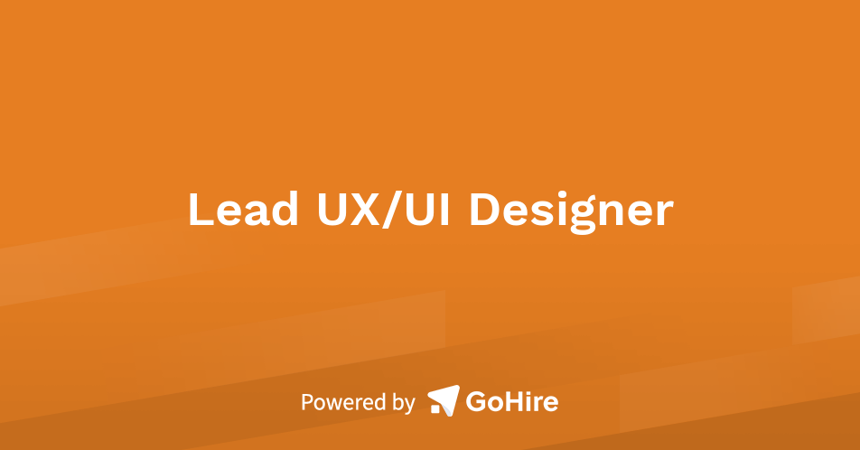 Lead UX/UI Designer at VoucherCart | Jobs at VoucherCart