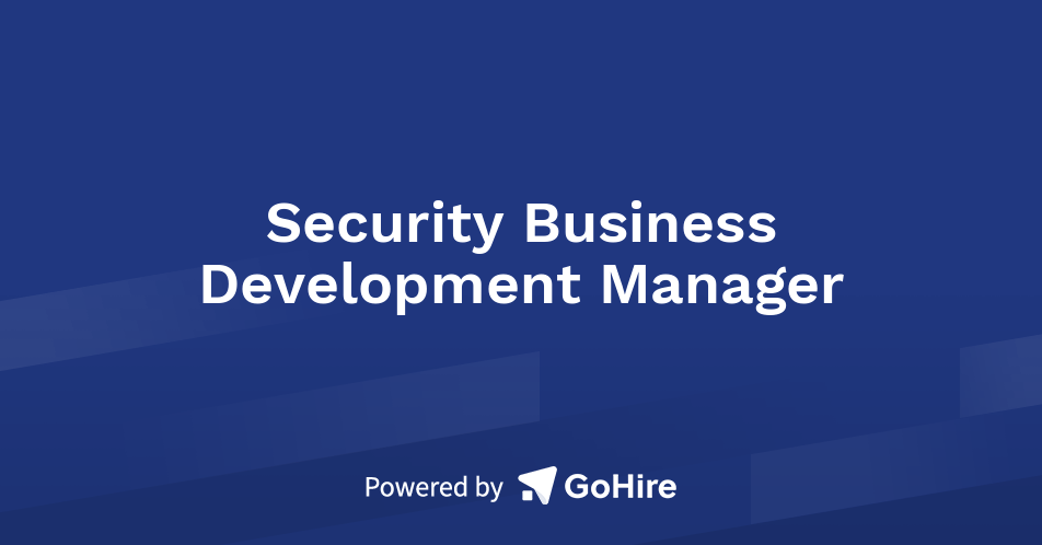 Security Business Development Manager at Navtech Radar Ltd. | Jobs at ...