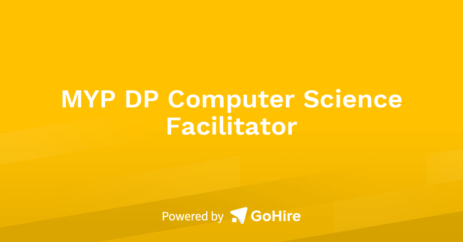 DP Computer Science Facilitator at Bloomingdale International School ...