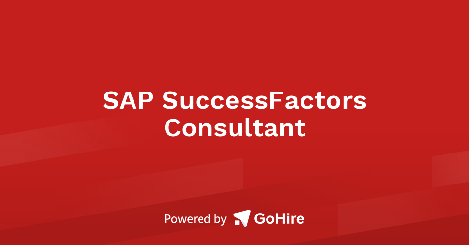 SAP SuccessFactors Consultant at Compunet Connections | Jobs at ...
