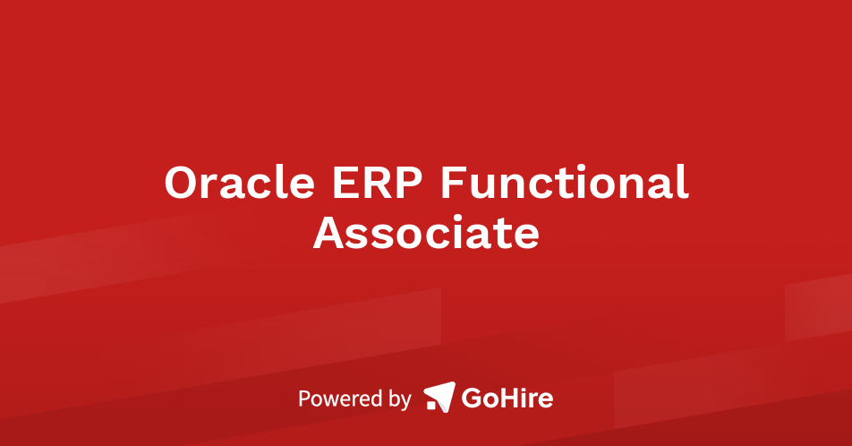 Oracle ERP Functional Associate at Compunet Connections | Jobs at ...