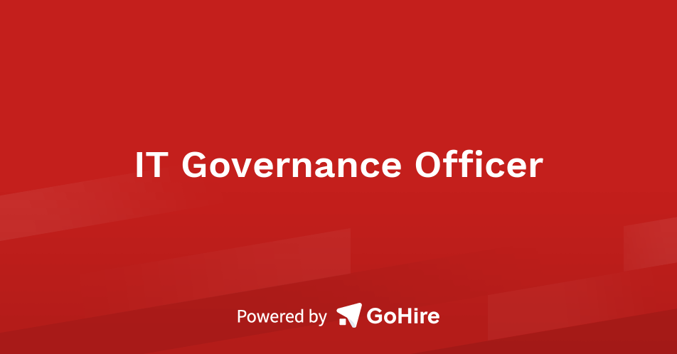IT Governance Officer at Compunet Connections | Jobs at Compunet ...