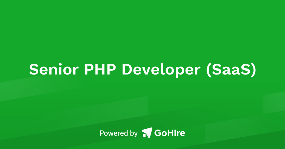 Senior PHP Developer (SaaS) at IdeasJam | Jobs at IdeasJam