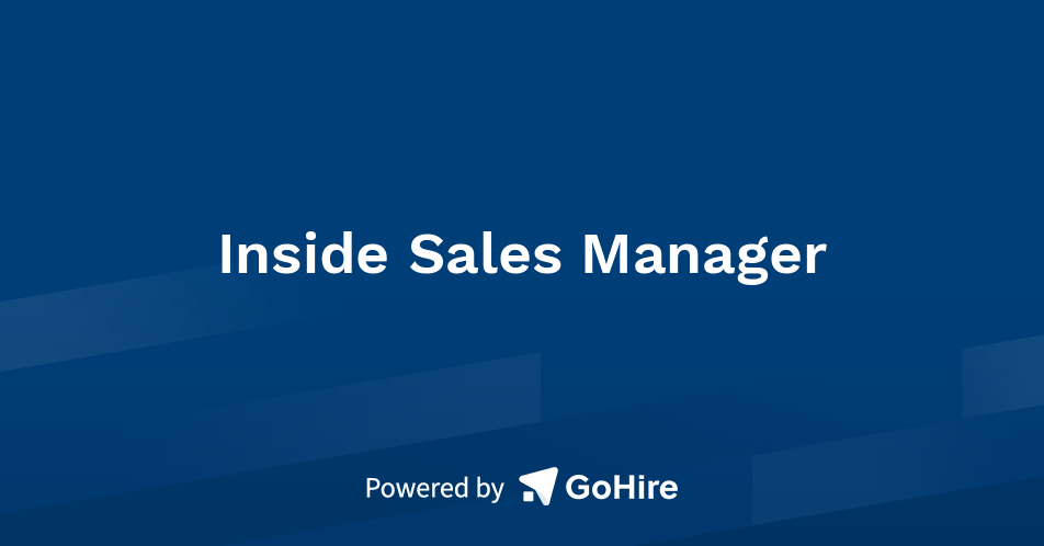 Inside Sales Manager at PlotBox | Jobs at PlotBox