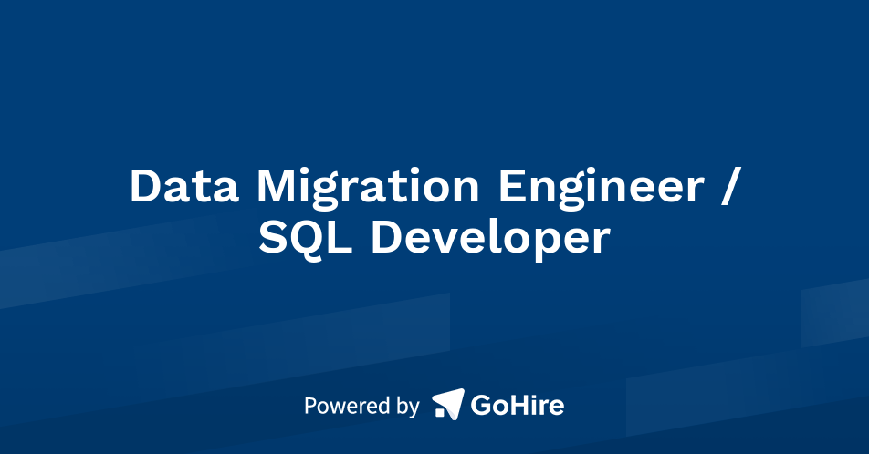 Data Migration Engineer / SQL Developer at PlotBox | Jobs at PlotBox Data Migration Engineer / SQL Developer at PlotBox | Jobs at PlotBox