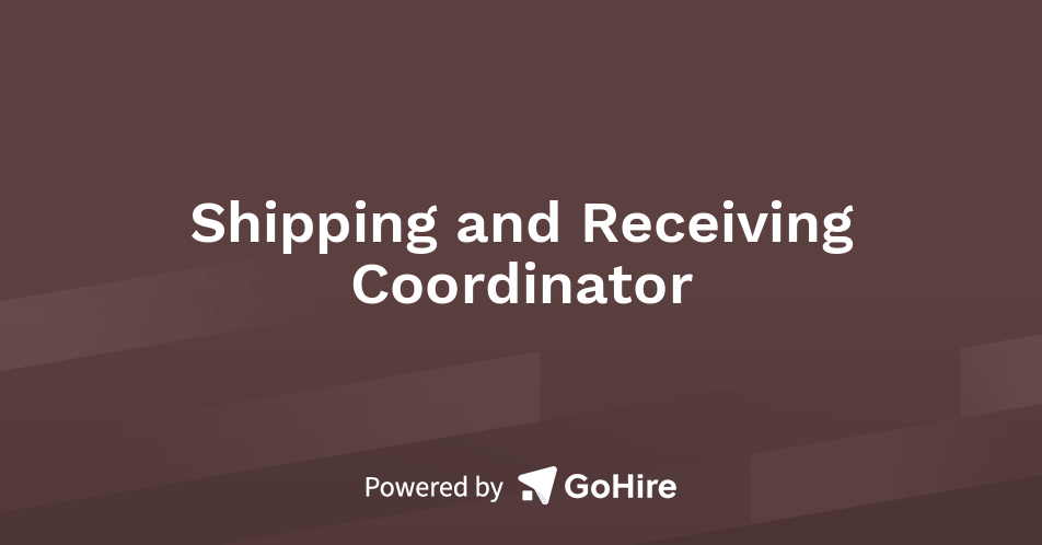 Shipping and Receiving Coordinator at Herc-U-Lift, Inc. | Jobs at Herc ...