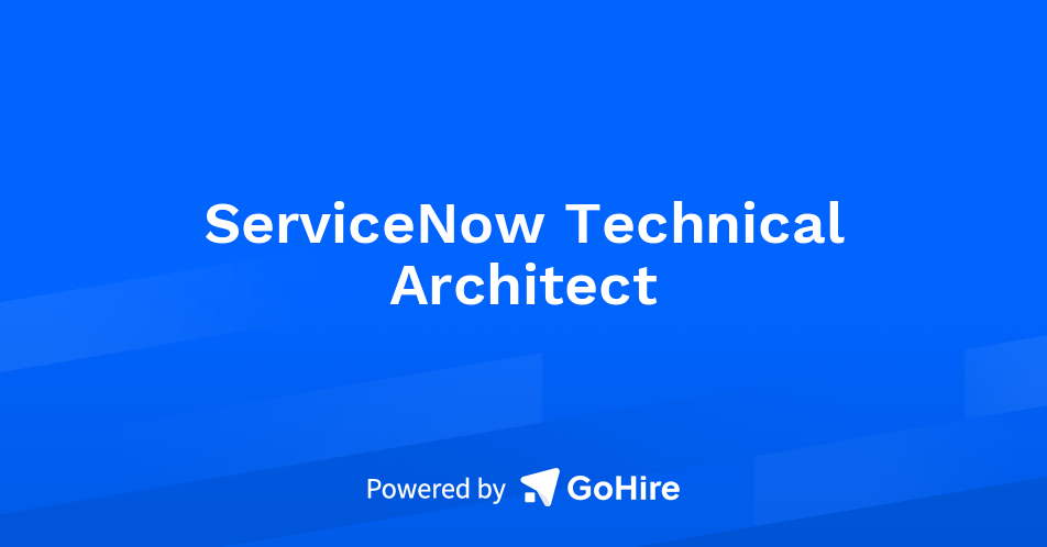 ServiceNow Technical Architect at Forhyre | Jobs at Forhyre