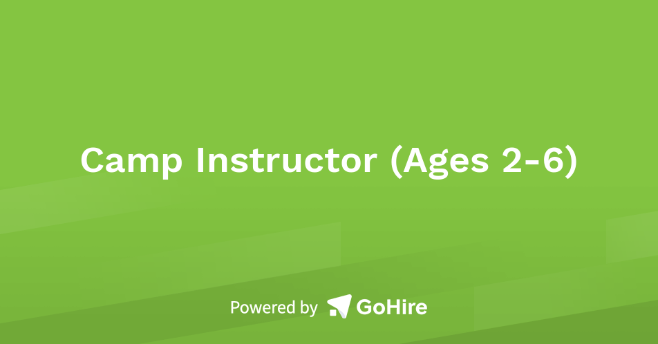 Camp Instructor (Ages 2-6) at Little Land & Recess Therapy | Jobs at ...