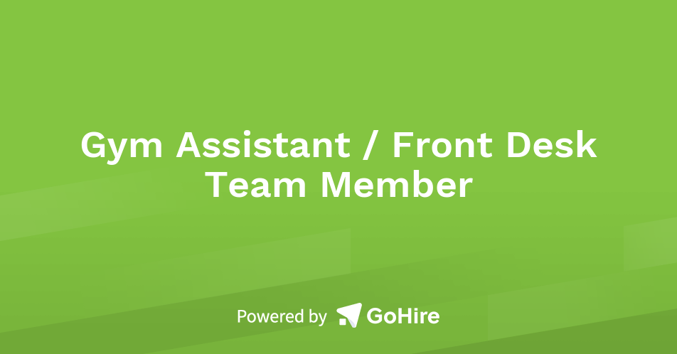 Gym Assistant / Front Desk Team Member at Little Land Pediatric Therapy ...
