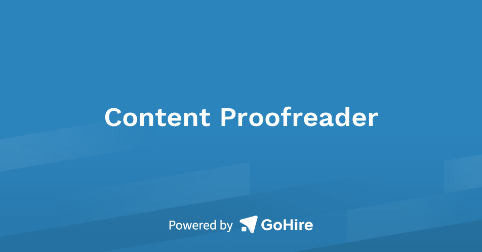 Content Proofreader at Digital Shift | Jobs at Digital Shift