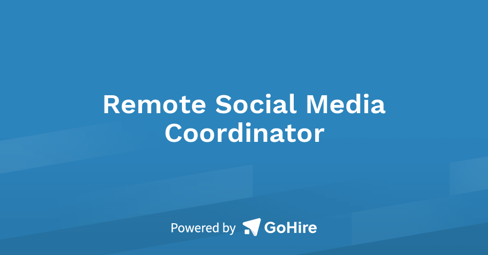 Remote Social Media Coordinator at Digital Shift | Jobs at Digital Shift