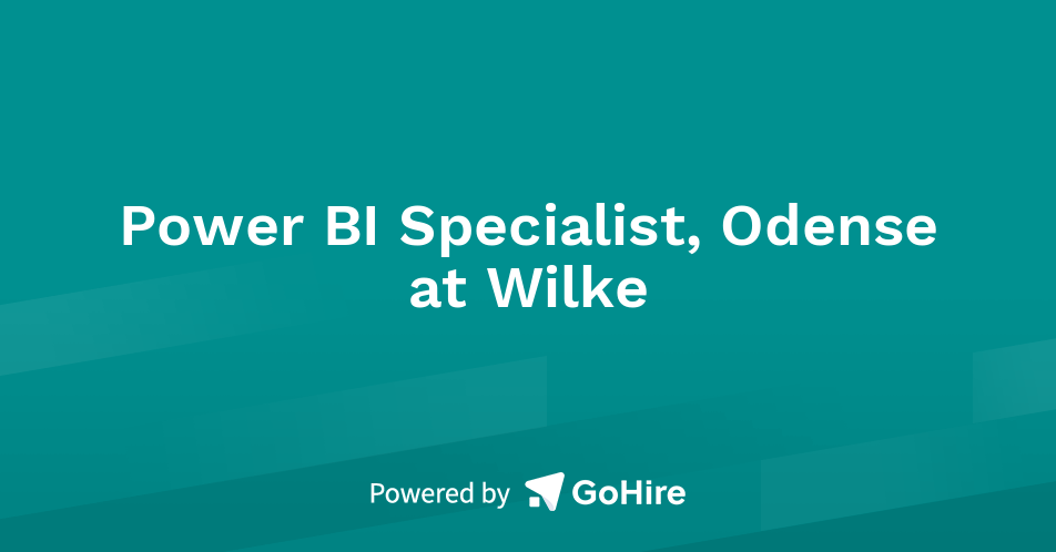 Power BI Specialist, Odense at Wilke at Wilke | Jobs at Wilke