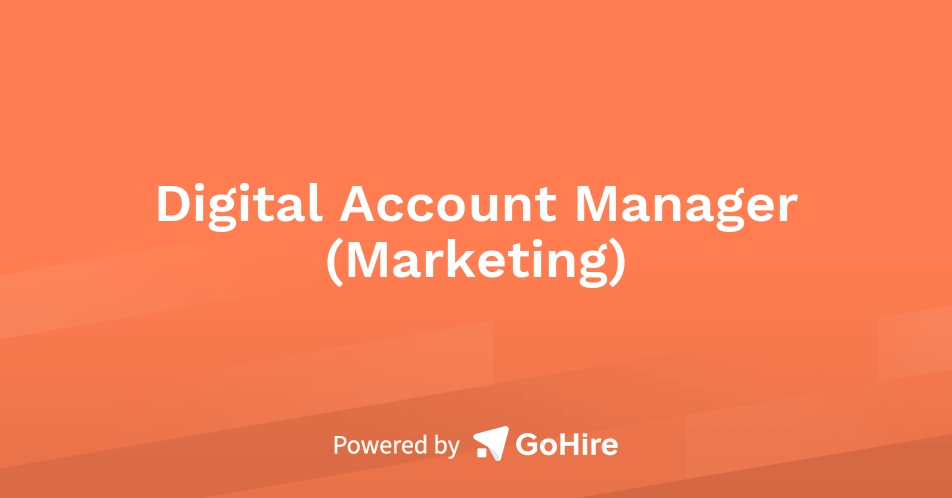 Digital Account Manager (Marketing) at Hy Digital | Jobs at Hy Digital