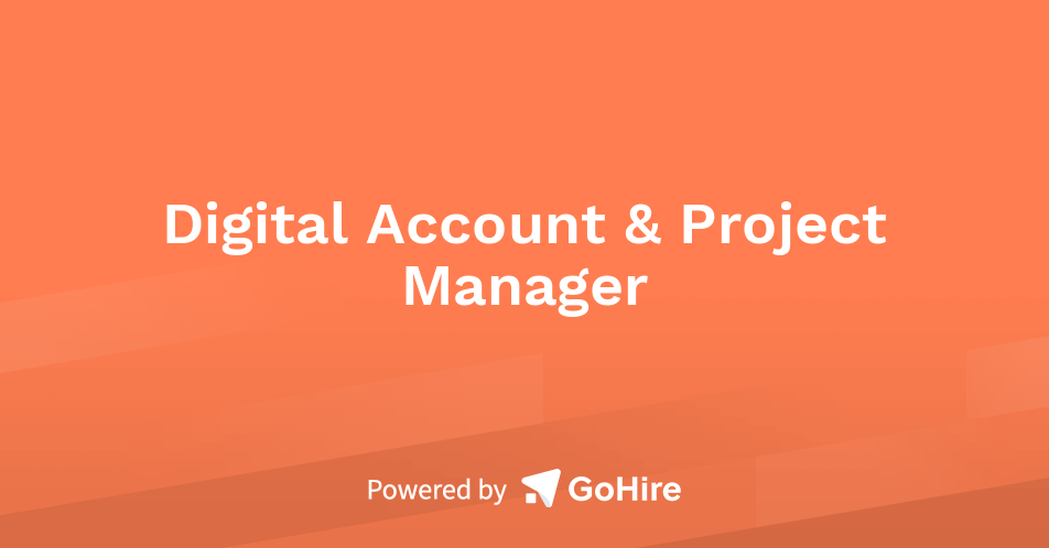 Digital Account & Project Manager at Hy Digital | Jobs at Hy Digital