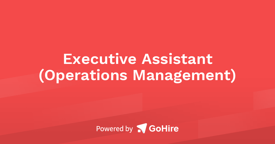 Executive Assistant (Operations Management) at The Pique Lab | Jobs at ...