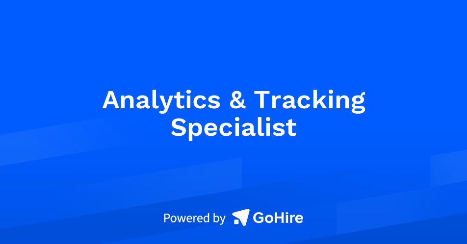 Analytics & Tracking Specialist at TWOW S.r.l. | Jobs at TWOW S.r.l.