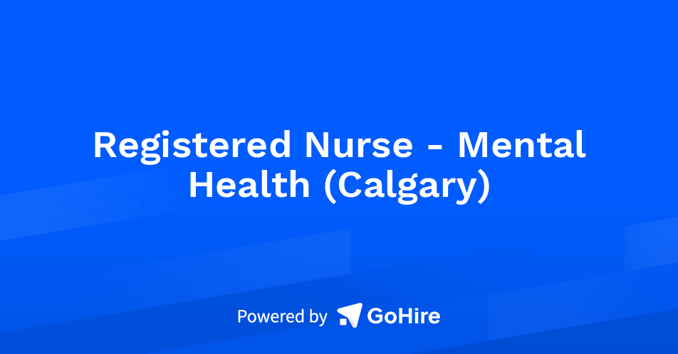 Registered Nurse - Mental Health (Calgary) at Traction | Jobs at Traction
