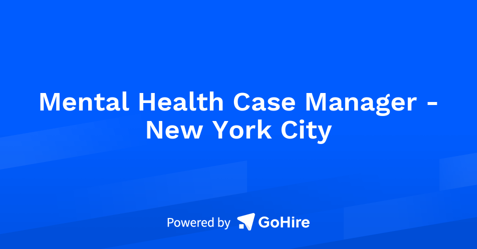 Mental Health Case Manager - New York City at Traction | Jobs at Traction