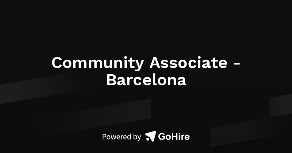 Community Associate - Barcelona at OneCoWork | Jobs at OneCoWork