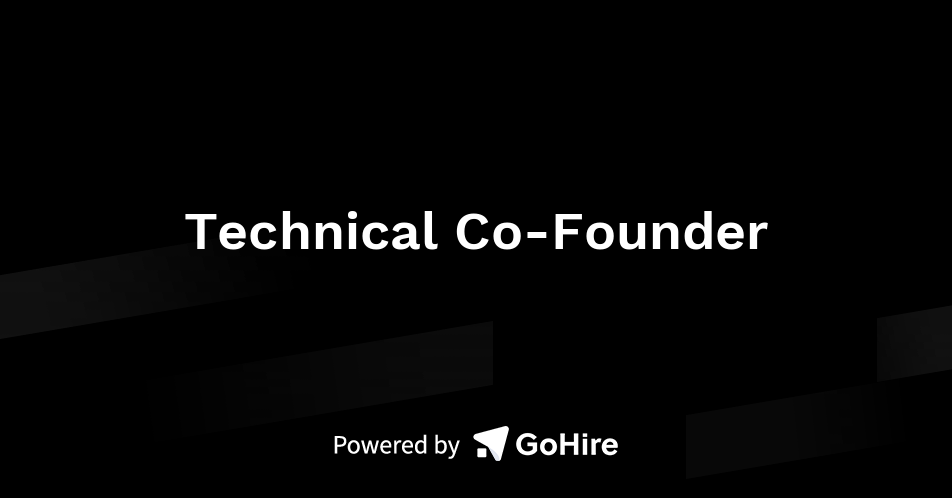 Technical Co-Founder at Meetsta | Jobs at Meetsta