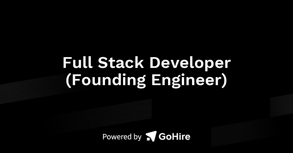 Full Stack Developer (Founding Engineer) at Meetsta | Jobs at Meetsta